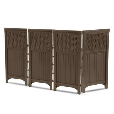 Trash Enclosure Outdoor Privacy Screens and Panels 48”W x 48”H Vinyl ...