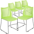 Contou Lobby Chairs with Air-Vent Hycomb Backs, Ergonomic Stacking ...