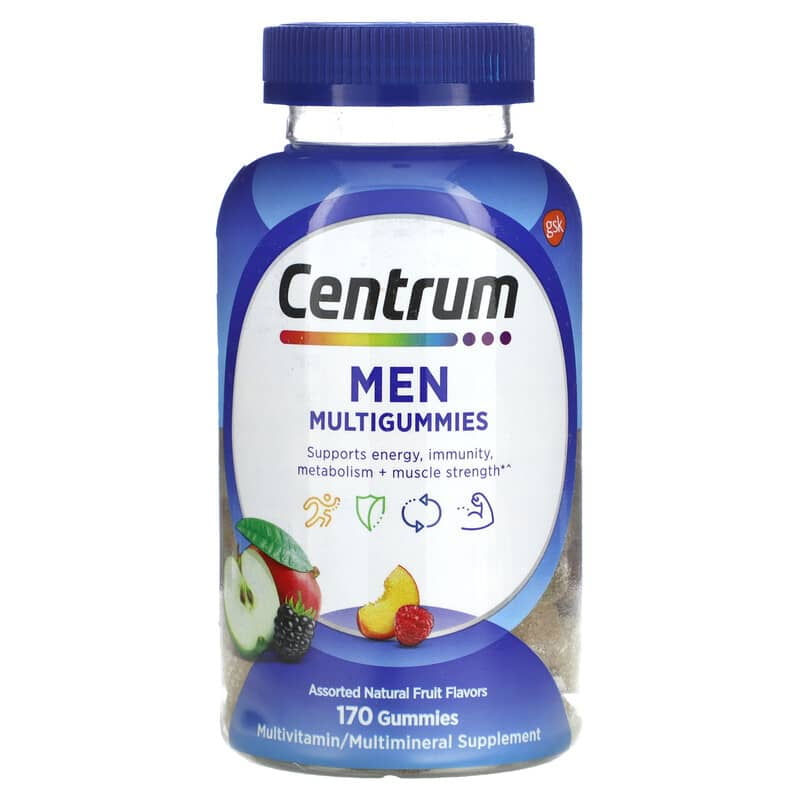Centrum Men Multigummies 100 Gummies | Walmart en línea