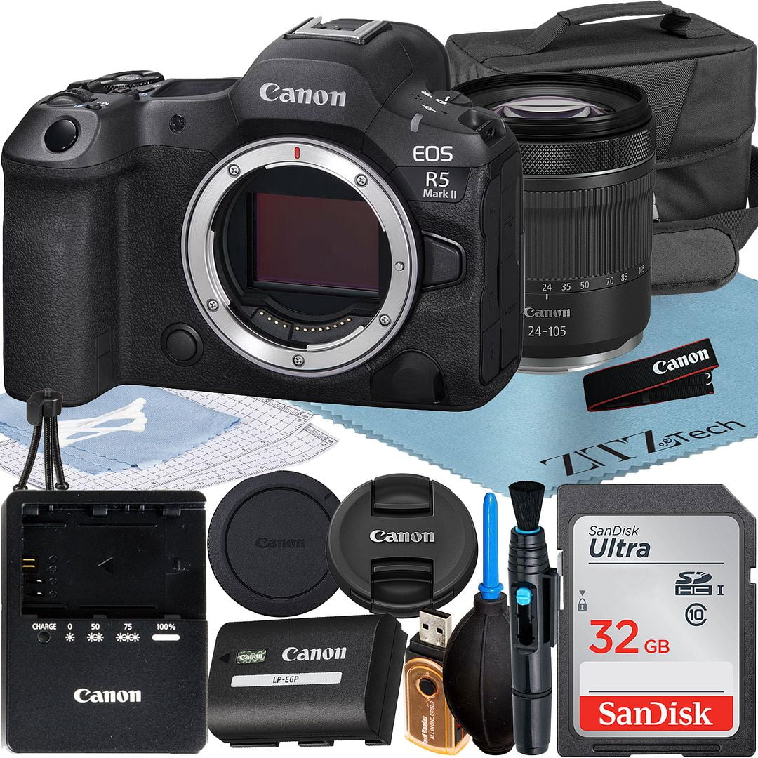 Click here for Canon Eos R5 Mark Ii Mirrorless Camera With Rf 24-... prices