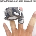 5pcs Black And White Simple, Breathable Self Adhesive Elastic Bandage ...