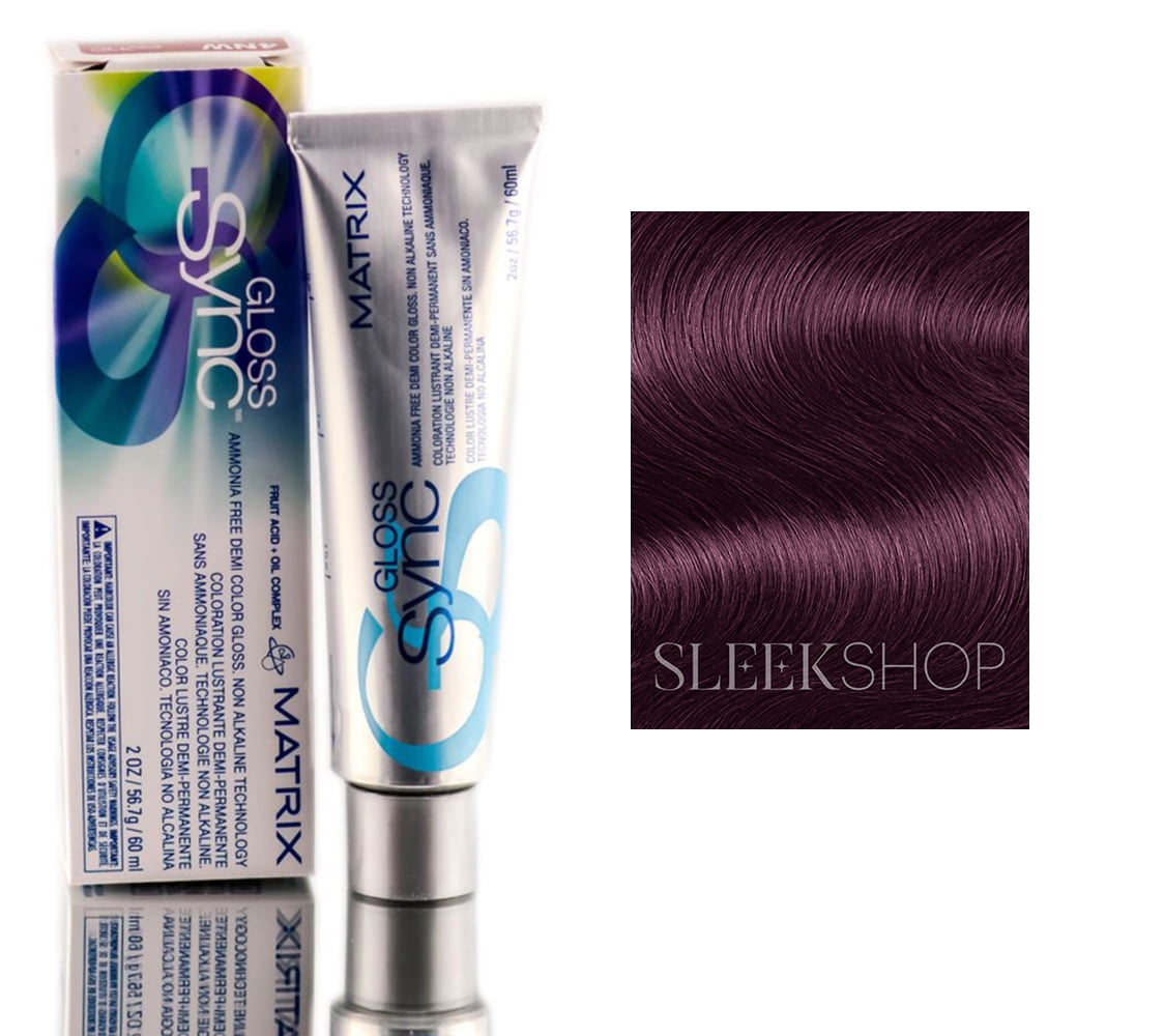 Matrix Gloss Sync - Color : Darkest Brown Violet - 3V - Walmart.com