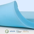 Subrtex Memory Foam Mattress Topper, Gel-Infused Memory Foam Topper ...