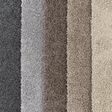 'Plush' Residential Luxury Carpet Tiles / Squares - Beige - DIY ...