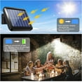 Solar Wall Lights Outdoor with Motion Sensor, 56 LEDs Bright IP65 ...