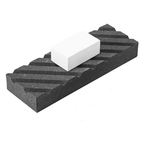 Dual Grit Coarse/Fine Flattening Stone Set - 4 Sharpening Flattener ...