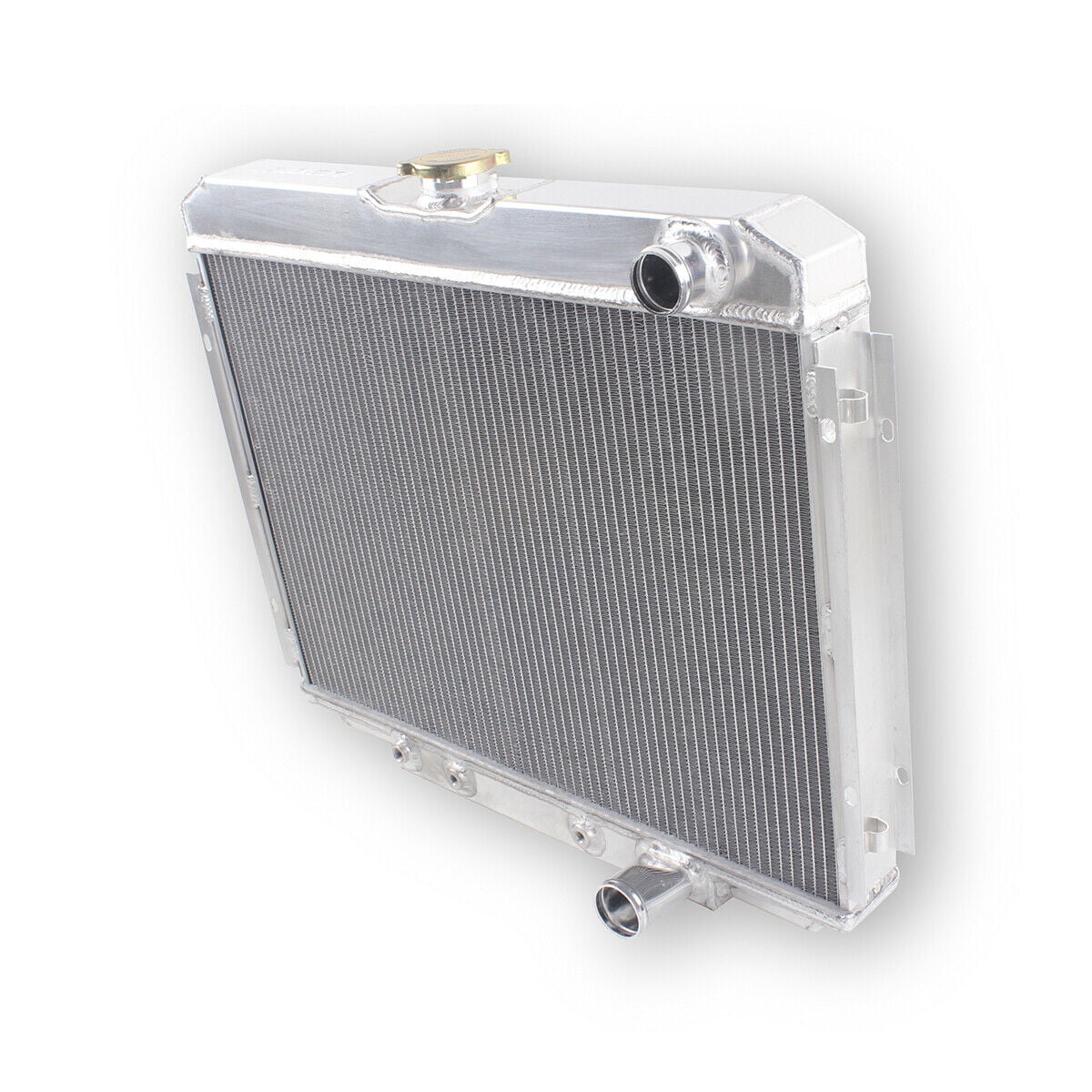 52mm 3Row 24" Aluminum Radiator For 1968 1969 Ford Mustang Shelby GT ...