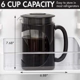 Primula Burke Large Cold Brew Coffee Maker Machine, 1.6 Quarts, with ...