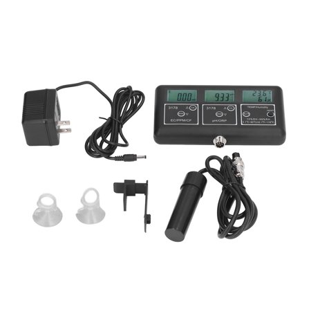 Water Quality Monitor, PH ORP EC TDS CF Test Water Testing Meter ...