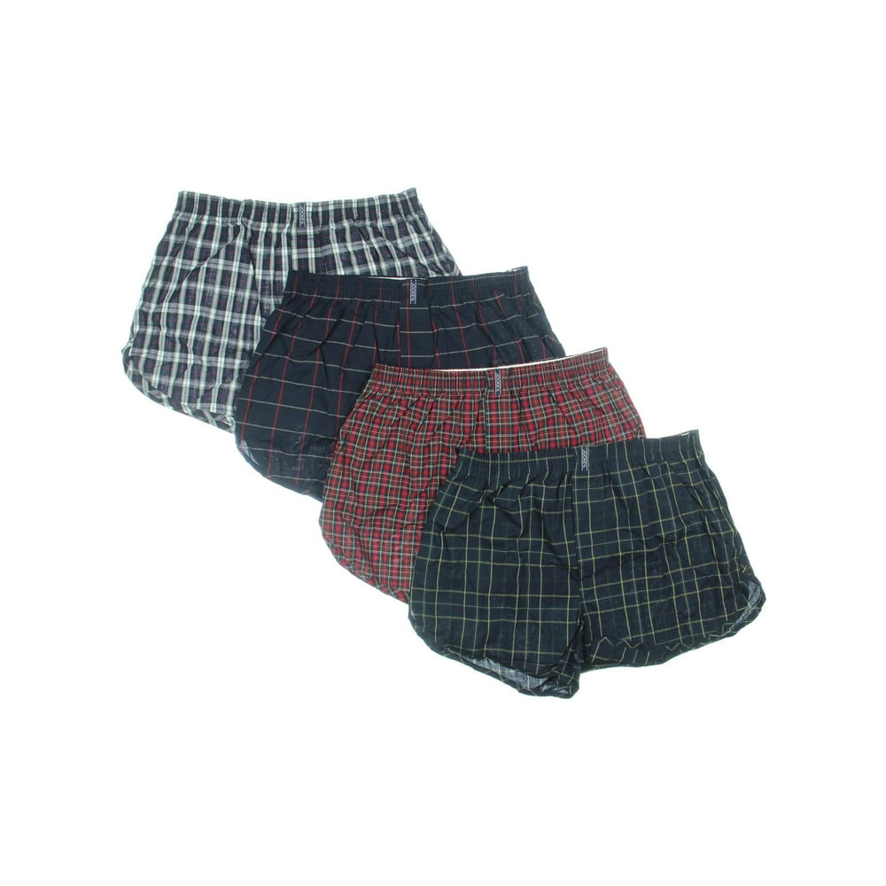 Jockey - Mens 4 Pack Tapered Boxers - Walmart.com - Walmart.com