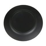 DecMode 13 Inch Round Silver Melamine Decorative Charger Plates Set of ...