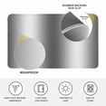 Dark Gray Door Mat Indoor Outdoor, Gradient White Abstract Minimalist ...