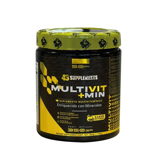 43 Supplements Multivitamínico Enriquecido con Minerales 43 Supplements ...
