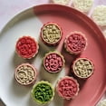 ABS Plastic Chinese New Year Pastries Mold Hand Pressed Cakes Mold ...