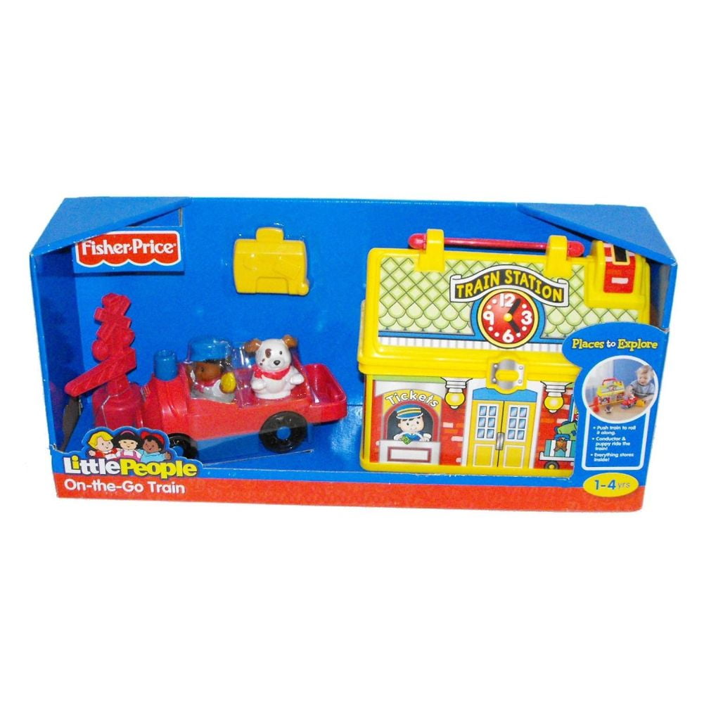 Fisher Price Little People On The Go Train Take along - Walmart.com