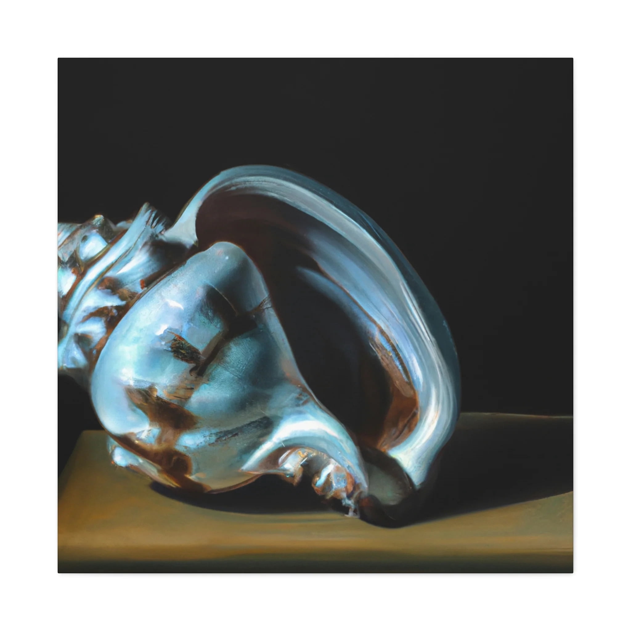 Seashell on the Shore - Canvas - Walmart.com