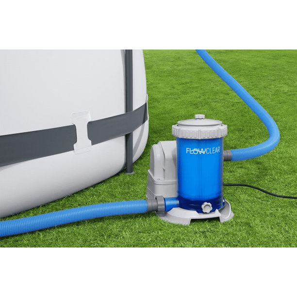 Flowclear 58671E 2,500 gal. Transparent Filter Pump - Walmart.com