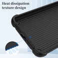 TECH CIRCLE for Samsung Galaxy S23 PC+TPU Hybrid Armor Case Heat ...