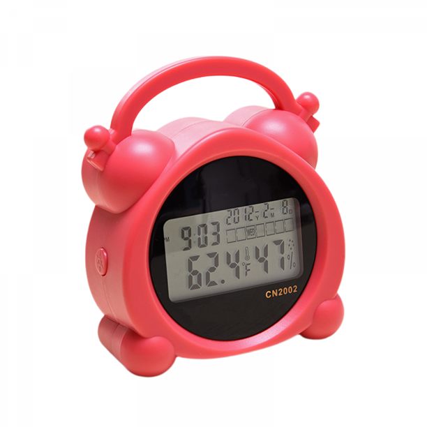 Digital Alarm Clock, with Wooden Electronic LED Time Display, 3 Alarm ...