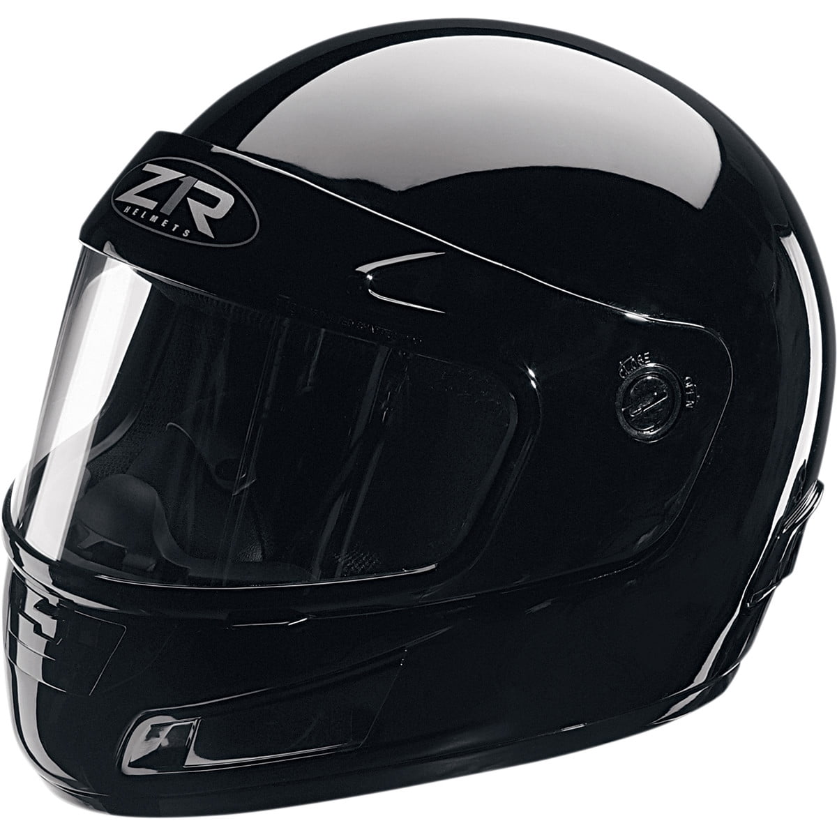 Z1R Strike Helmet Full Face (Solid Black Gloss, Large) - Walmart.com