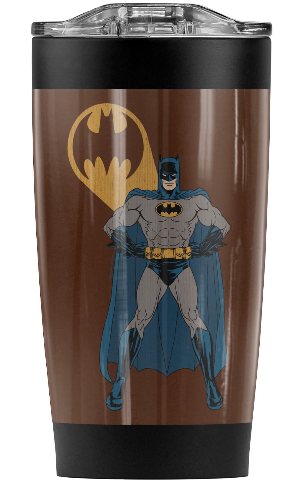 Batman Arms Akimbo Bats Stainless Steel Tumbler 20 oz Coffee Travel Mug ...