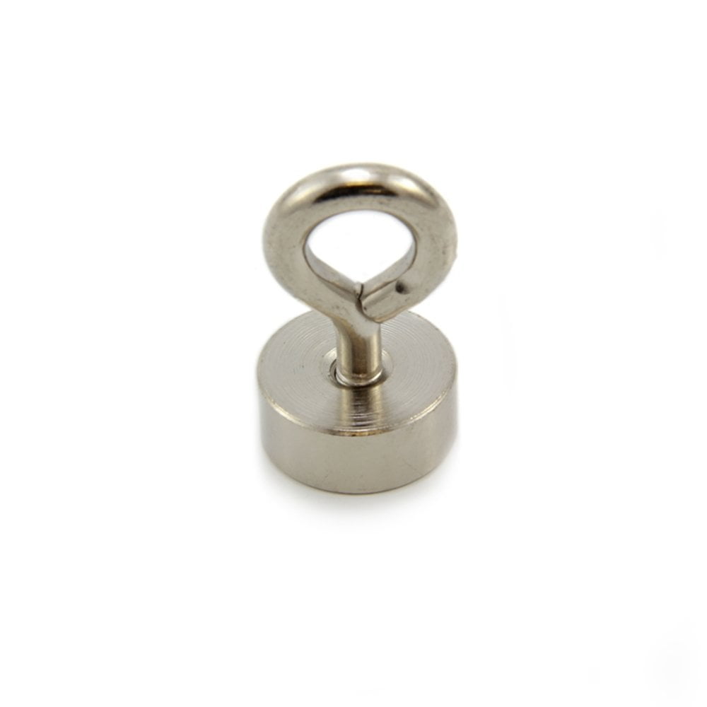 N42 Neodymium Clamping Magnet with M5 Eyebolt - 3/4" dia - 33.07lbs ...