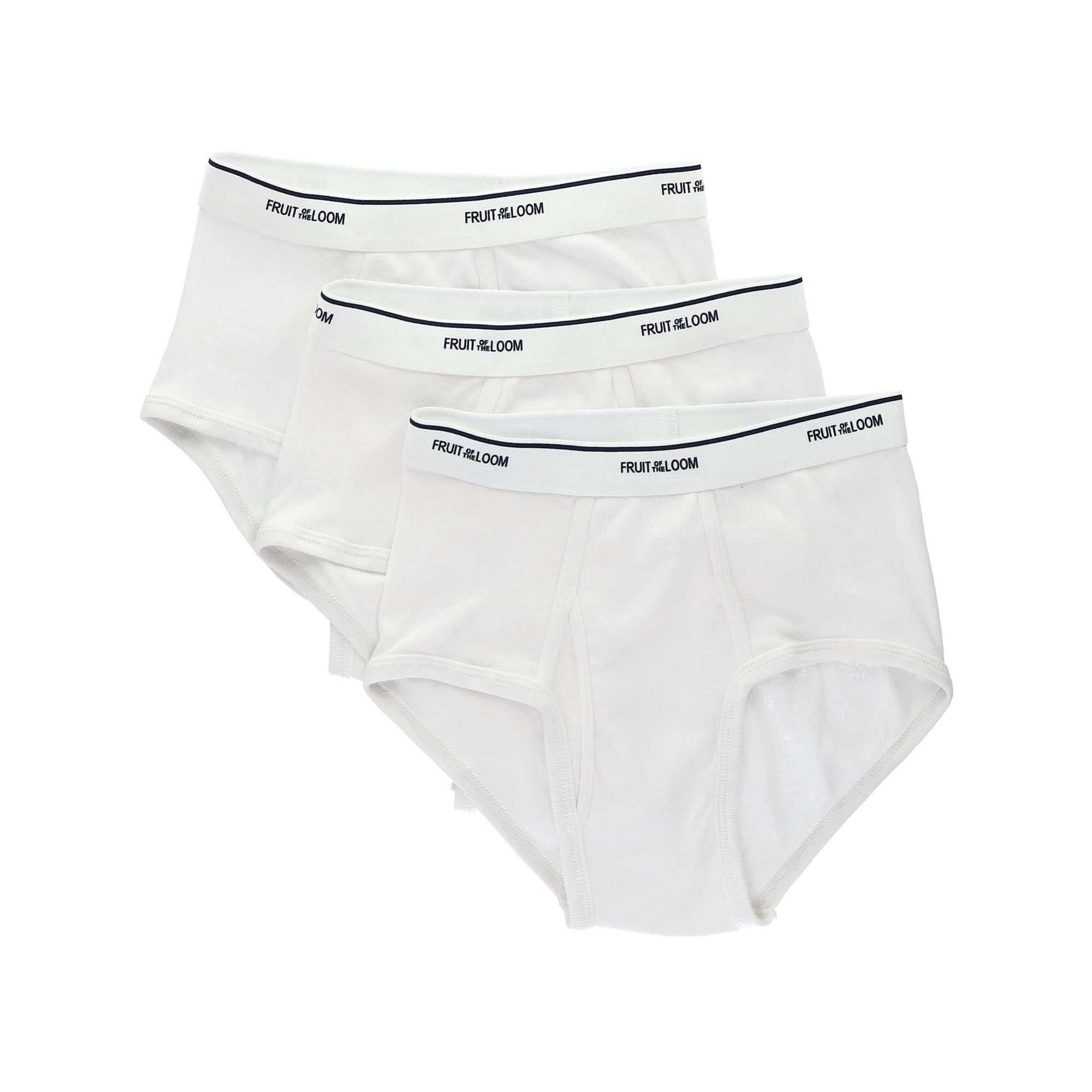 Click here for Fruit Of The Loom Men`s 3-Pack White Brief  Xl  Wh... prices