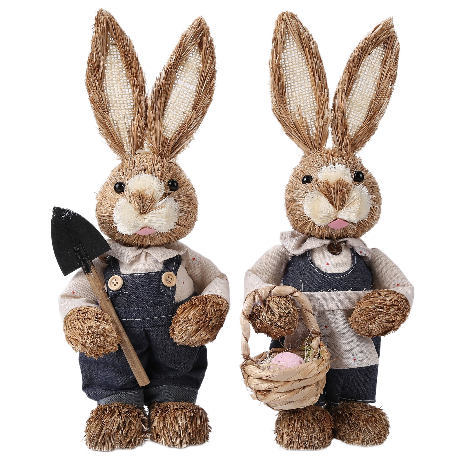 Craft Supplies & Tools Home & Hobby Straw rabbit Floral Arranging etna ...