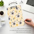 Acrylic Writing Board Gold 12.5*9 Inch Clipboards Transparent Acrylic ...