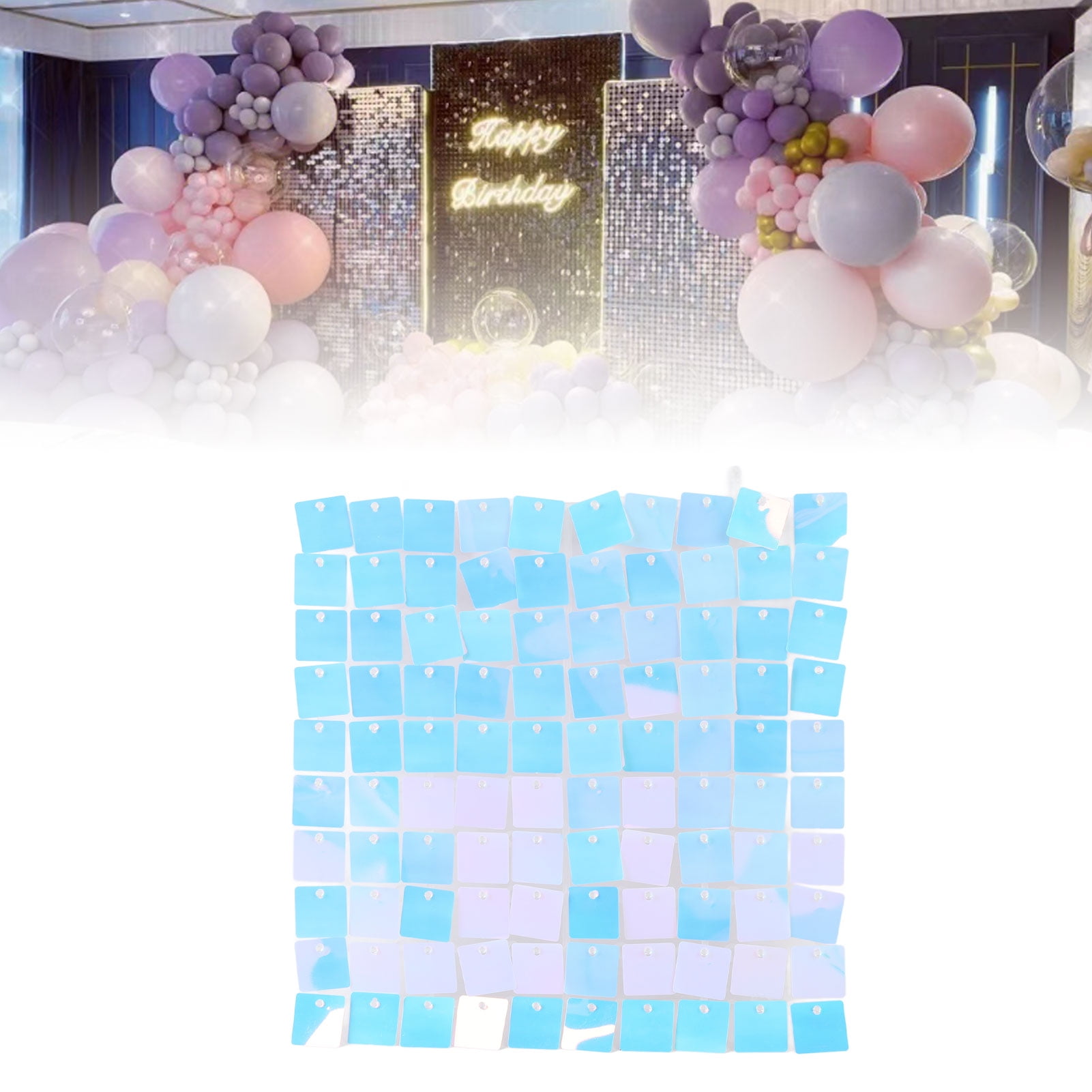 Click here for Loewten Shimmery Sequin Background Panels X 8  Daz... prices
