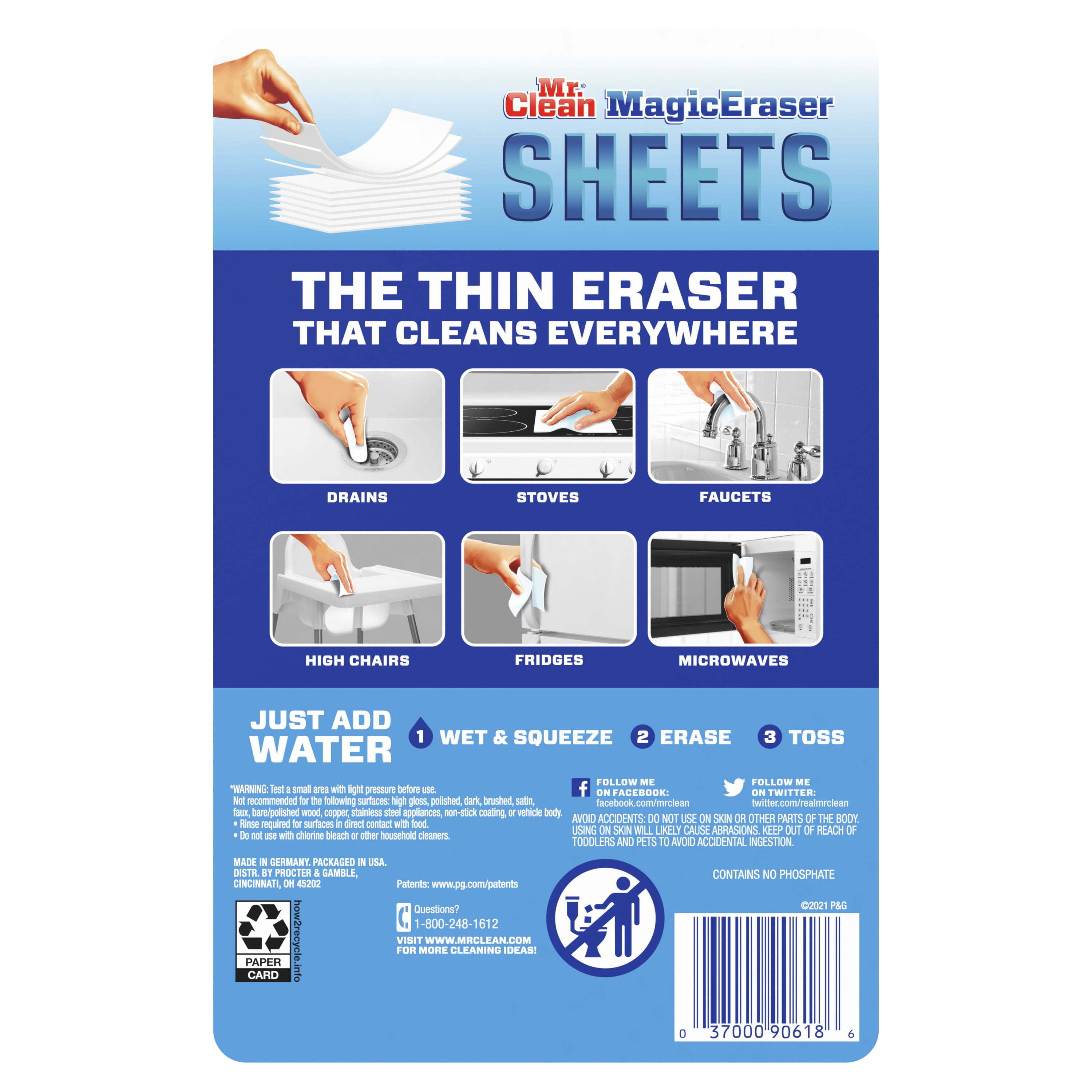 Mr clean magic eraser sheet store