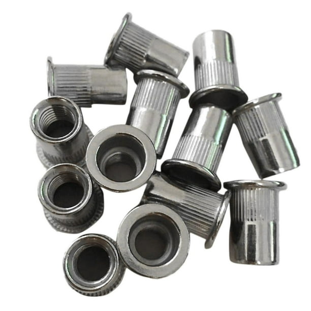 30 Pcs Écrous à Rivets M8 en Acier Inoxydable Filetés Insert M8-1.25mm ...