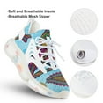 Colorful Bird Paisley Pattern Walking Shoes for Men Woman Lightweight ...