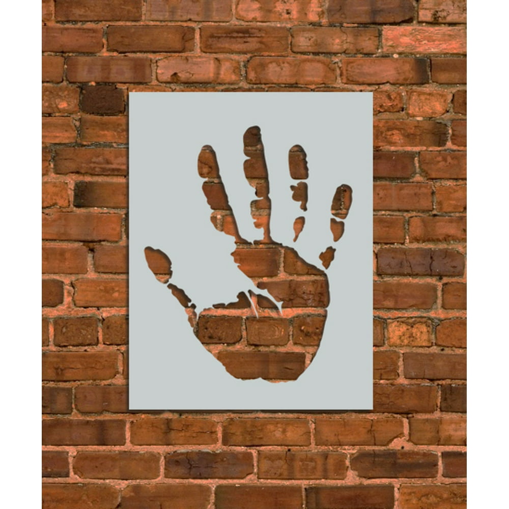 Hand Print Stencil - Walmart.com - Walmart.com