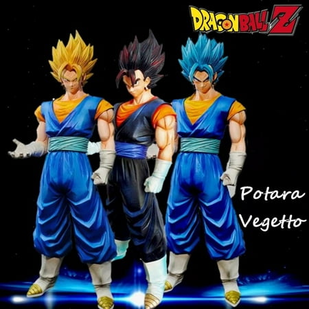 Dragon Ball Z Figure 32cm Majin Vegeta Potara Vegetto Action Figures ...