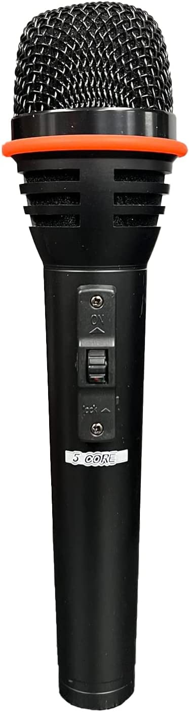 5Core Microphone Pro Microfono Dynamic Mic XLR Audio Cardiod Vocal ...