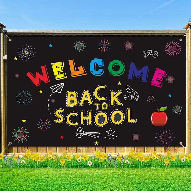 Back To School Backdrop