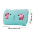 2Pcs Kids Cartoon Hand Pillow, Cute Plush Animal Hand Warmer Rest Weak ...