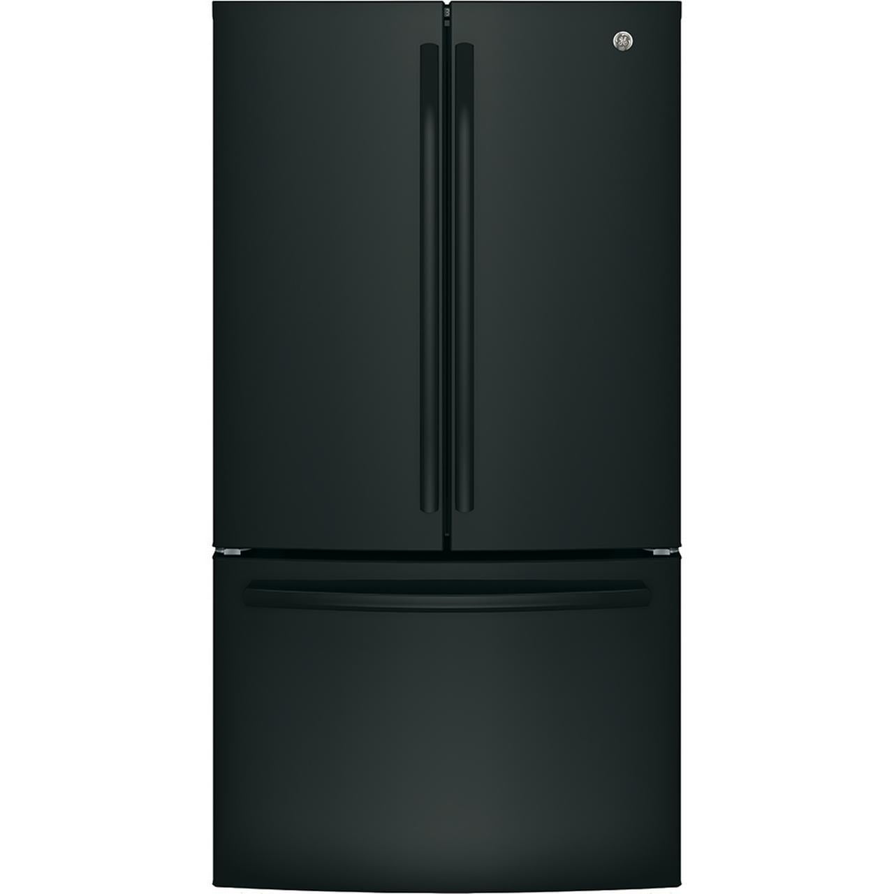 Click here for Ge 26.7 Cu. Ft  French Door Refrigerator Black- Gn... prices