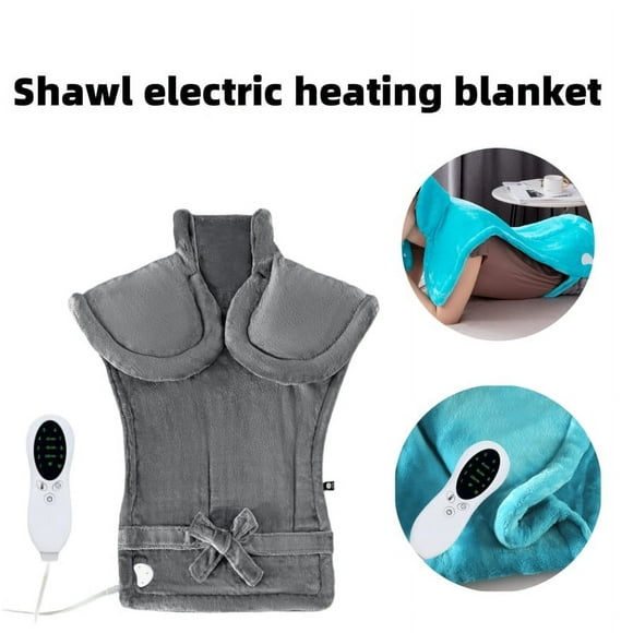 Weighted Heating Pad for Back Pain Relief Electric Heat Pads for Neck ...