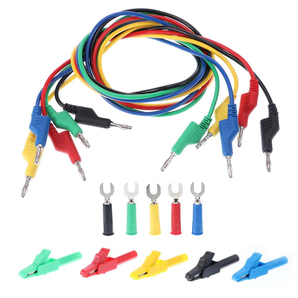 Cable De Prueba De Conector Banana 15A 1000V 100Cm De Doble Extremo Con ...