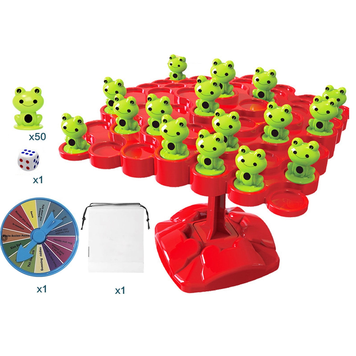 frog balance math game, frog balance board game for two, fun frog ...