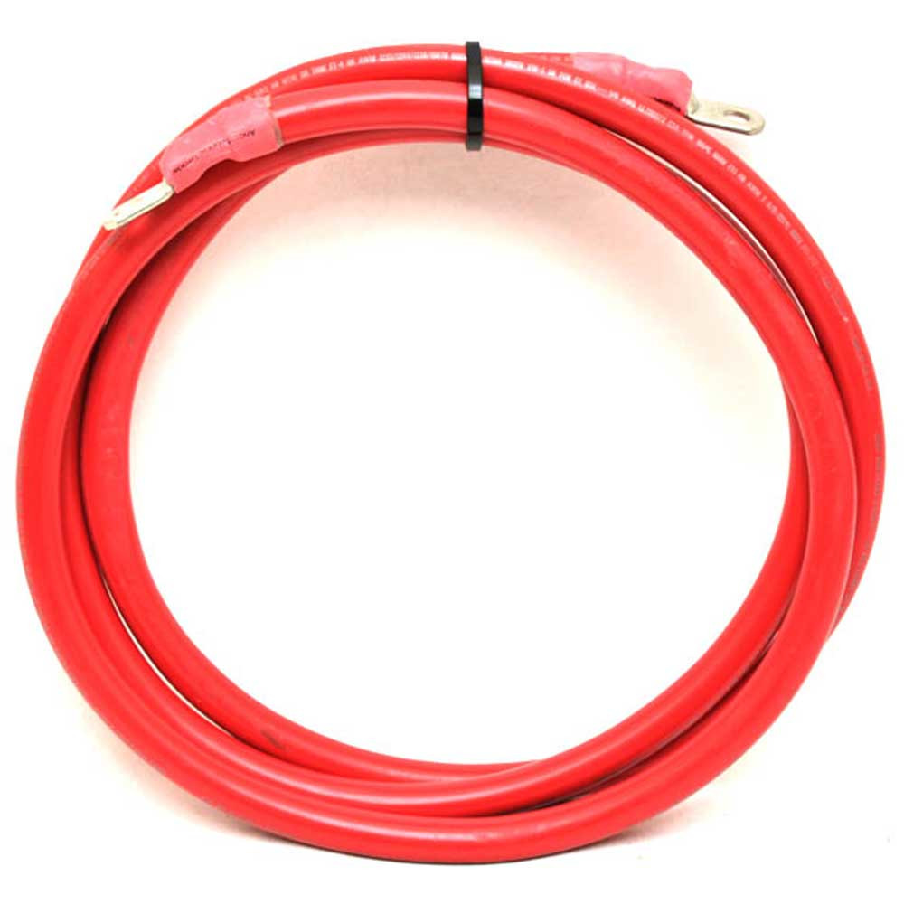 Boat Battery Cable | 2 AWG Gauge 3 Foot 2 Inch - Walmart.com