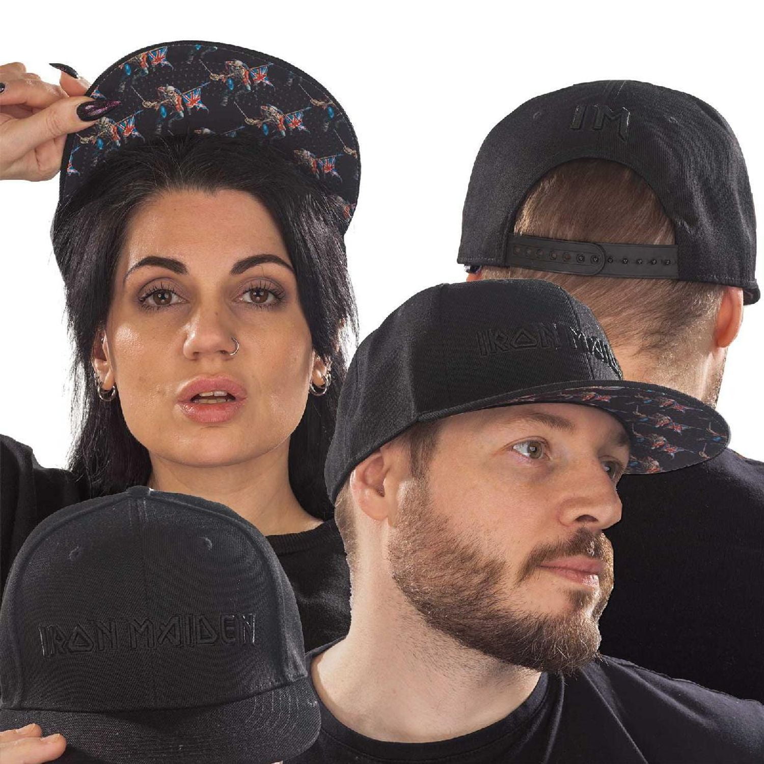 Click here for Iron Maiden Adult Trooper Logo Baseball Cap One Si... prices