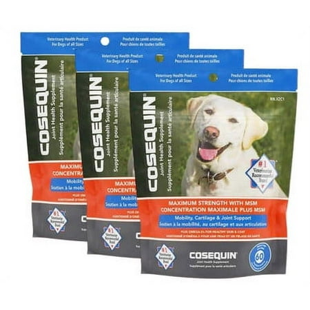 Cosequin Maximum Strength with MSM Plus Omega-3's Joint Health ...