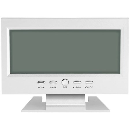 Multifunction Sound Control Large LCD Screen Digital Clock Table Desk ...