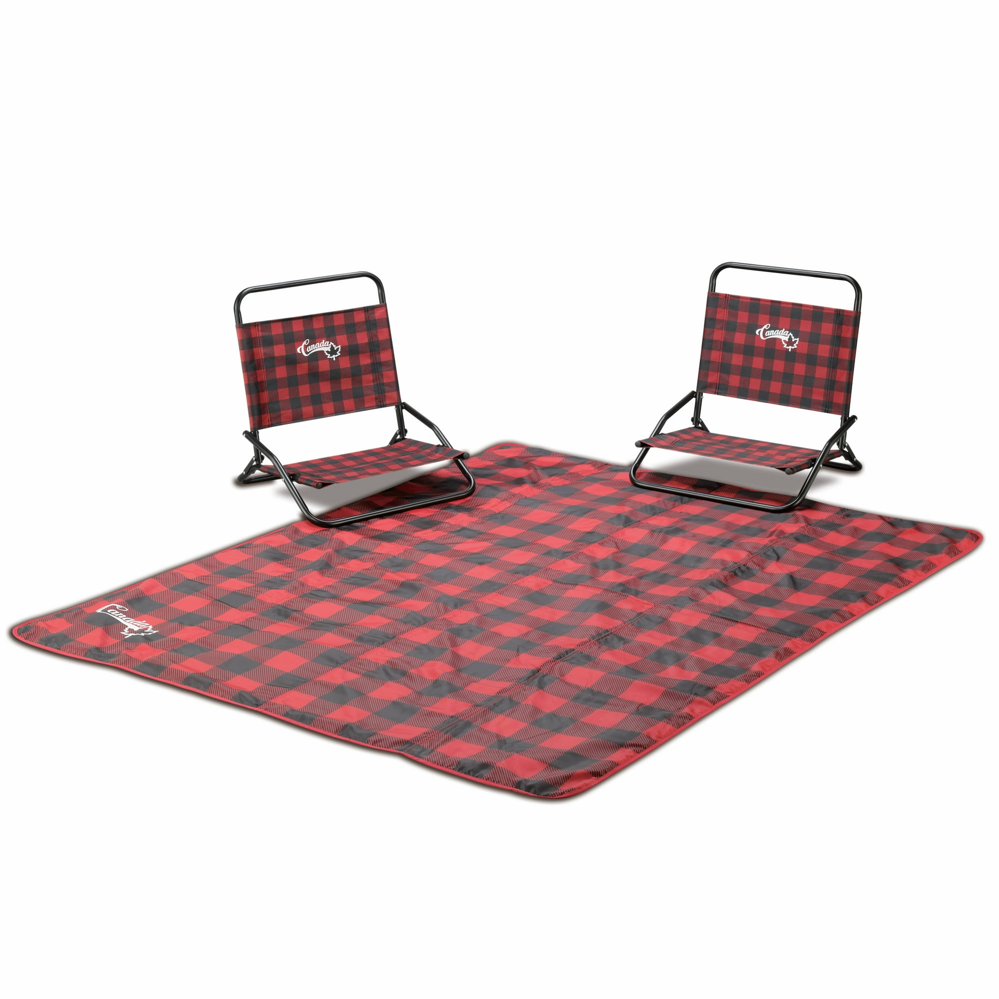 Click here for Brand_en Ozark Trail Chairs And Blanket Combo  Red... prices