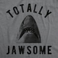 Mens Totally Jawsome T Shirt Funny Hilarious Shark Bite Graphic Novelty ...