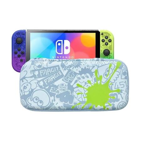 Travel Carrying Case Compatible With Switch & Oled Model, Splatoon ...