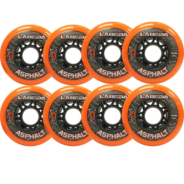 LABEDA WHEELS Roller Hockey GRIPPER ASPHALT 72/80 HILO - Walmart.com